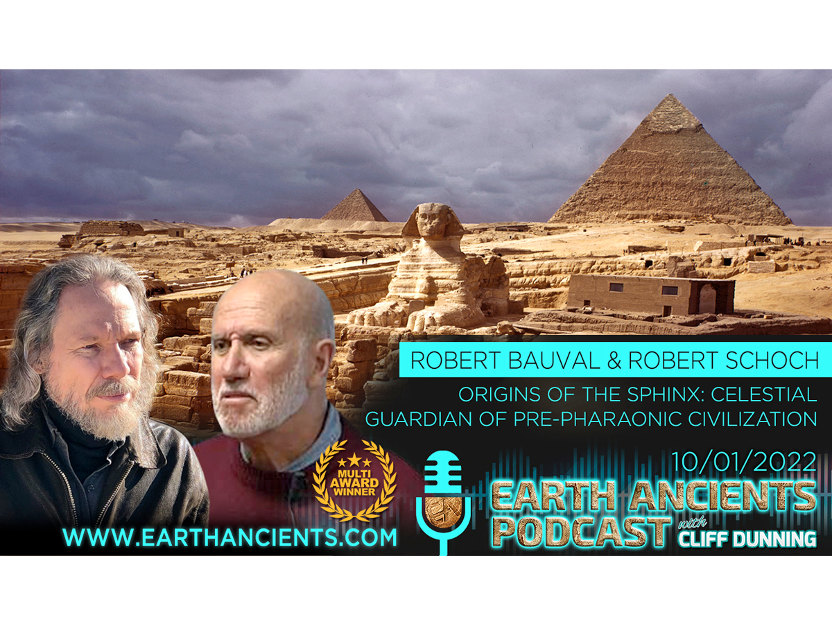 Robert Bauval & Dr. Robert Schoch: The Origins of the Sphinx - Earth ...